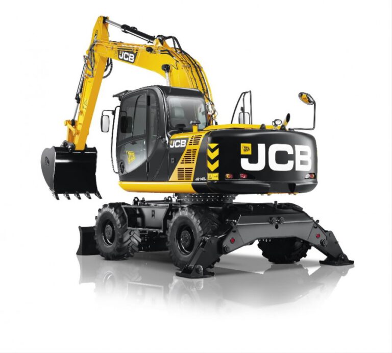 JCB, WHEELED EXCAVATOR, Model JS145W - Abunayyan Trading